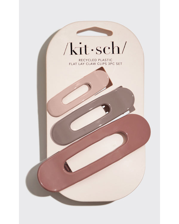 Kitsch Flat Lay Claw Clip 3pc - Dancewear Centre