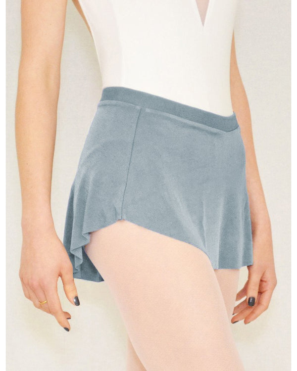Bullet Pointe Pull On Classical Ballet Skirt - Womens - Slate Blue ...