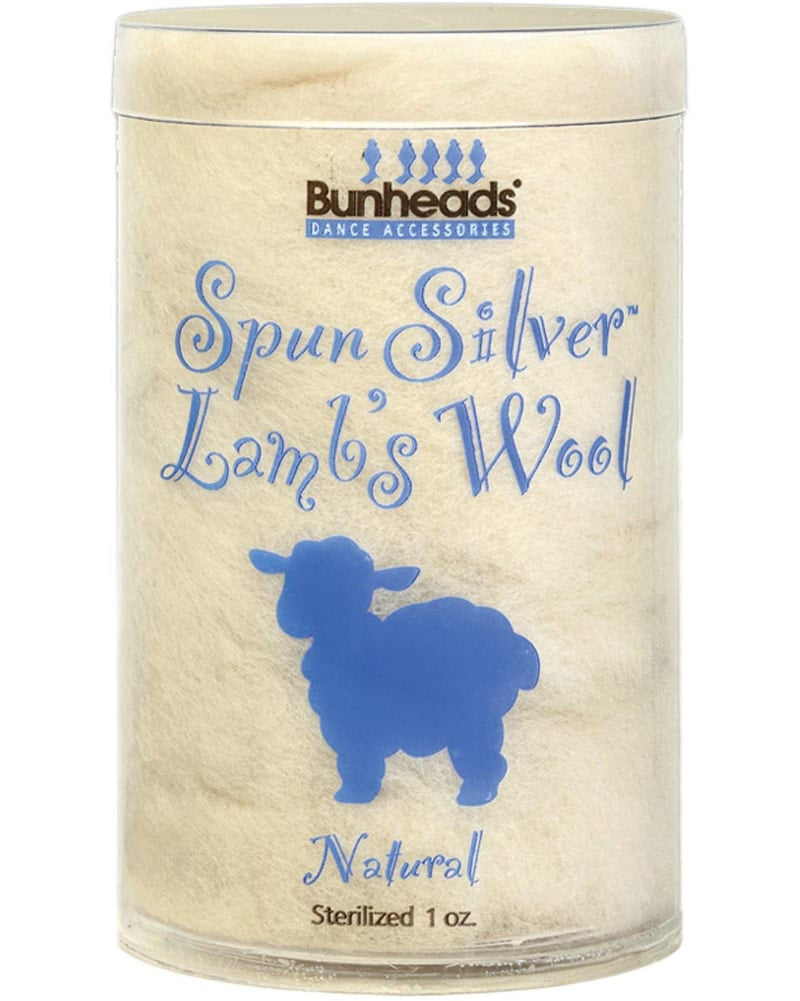 Capezio Spun Silver Lamb's Wool
